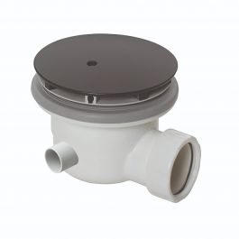 Shower waste 90 mm Matt Black